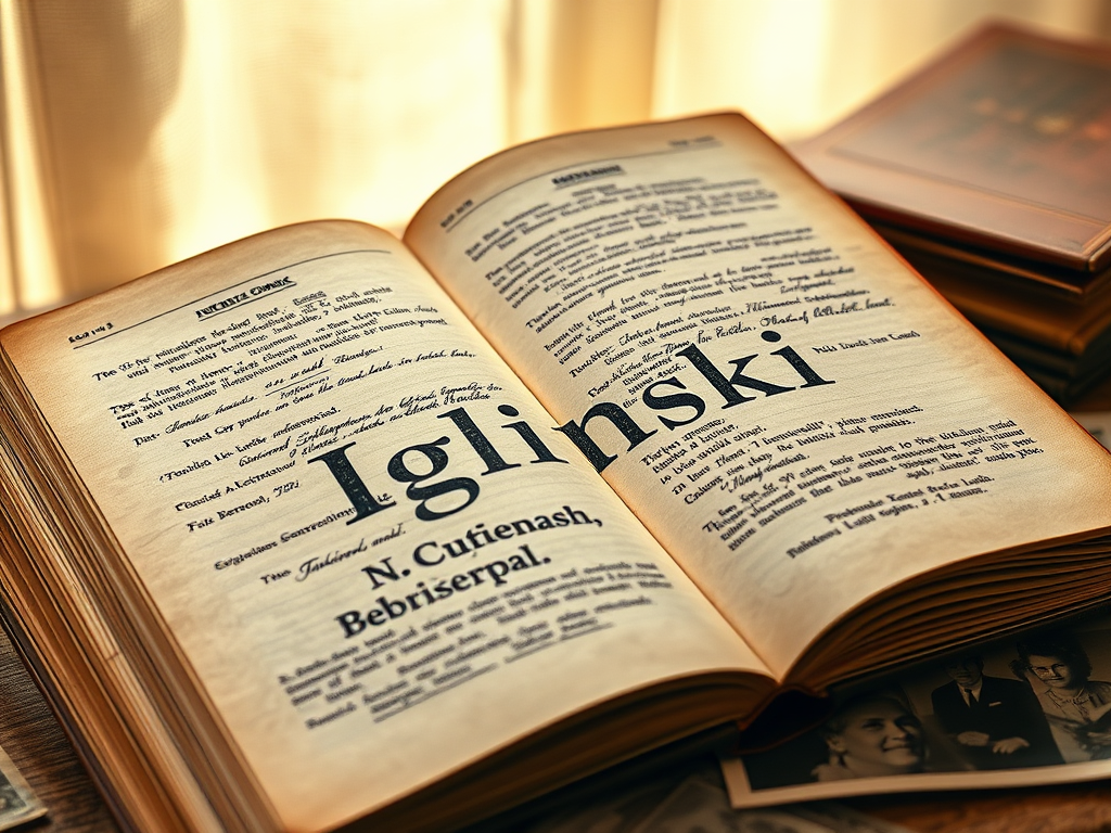 The Iglinski Family Heritage Book and Zamiara Family of Szemborowo ...